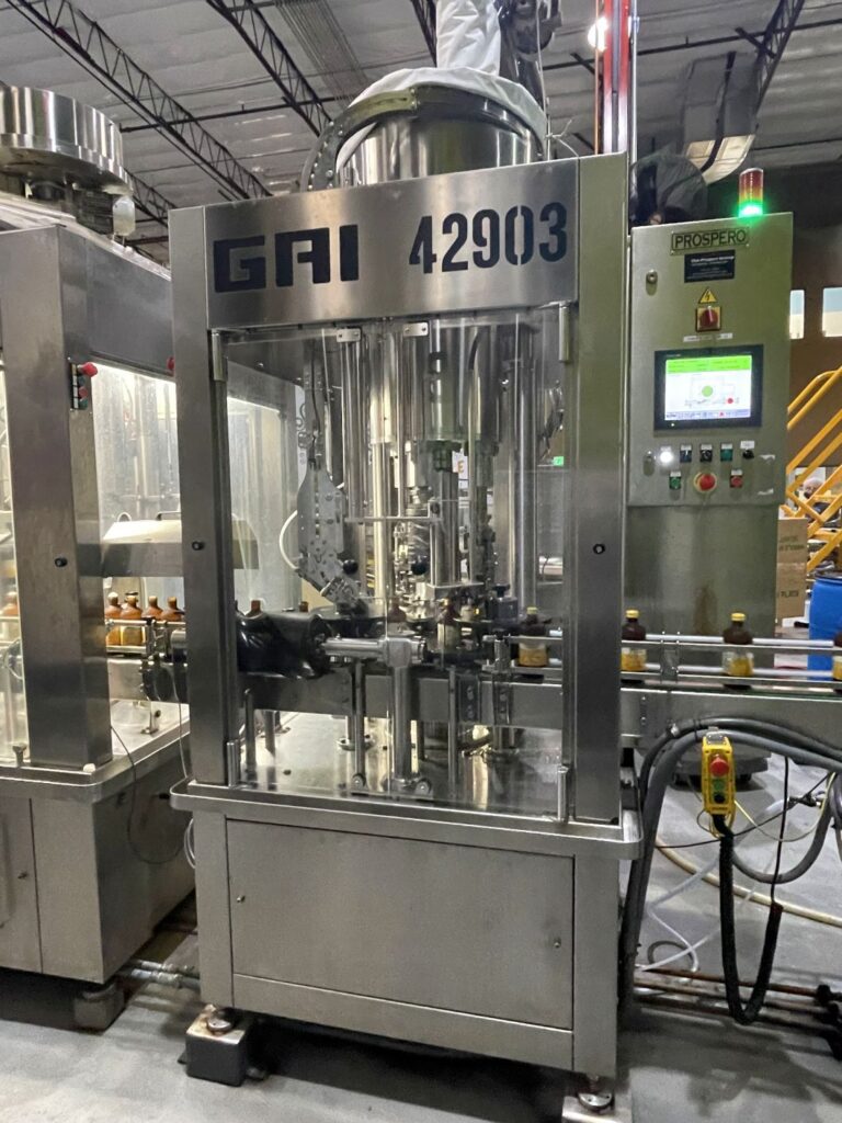 USed 2020 GAI Model 42903 ROPP Aluminum 3 Head Capper-SOLD - For Sale ...