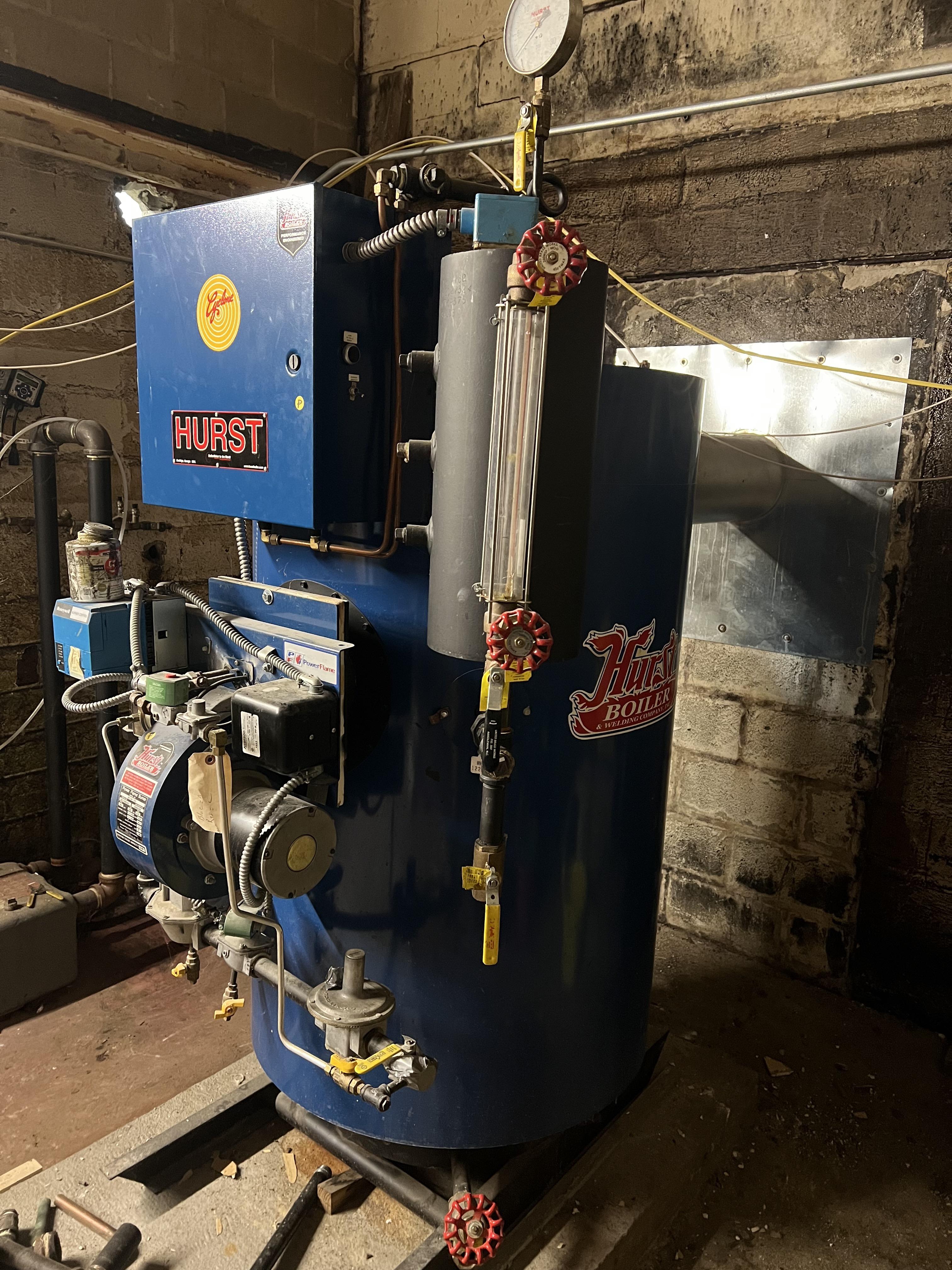Hurst 15HP boiler for sale - For Sale - Peer to Peer - American ...