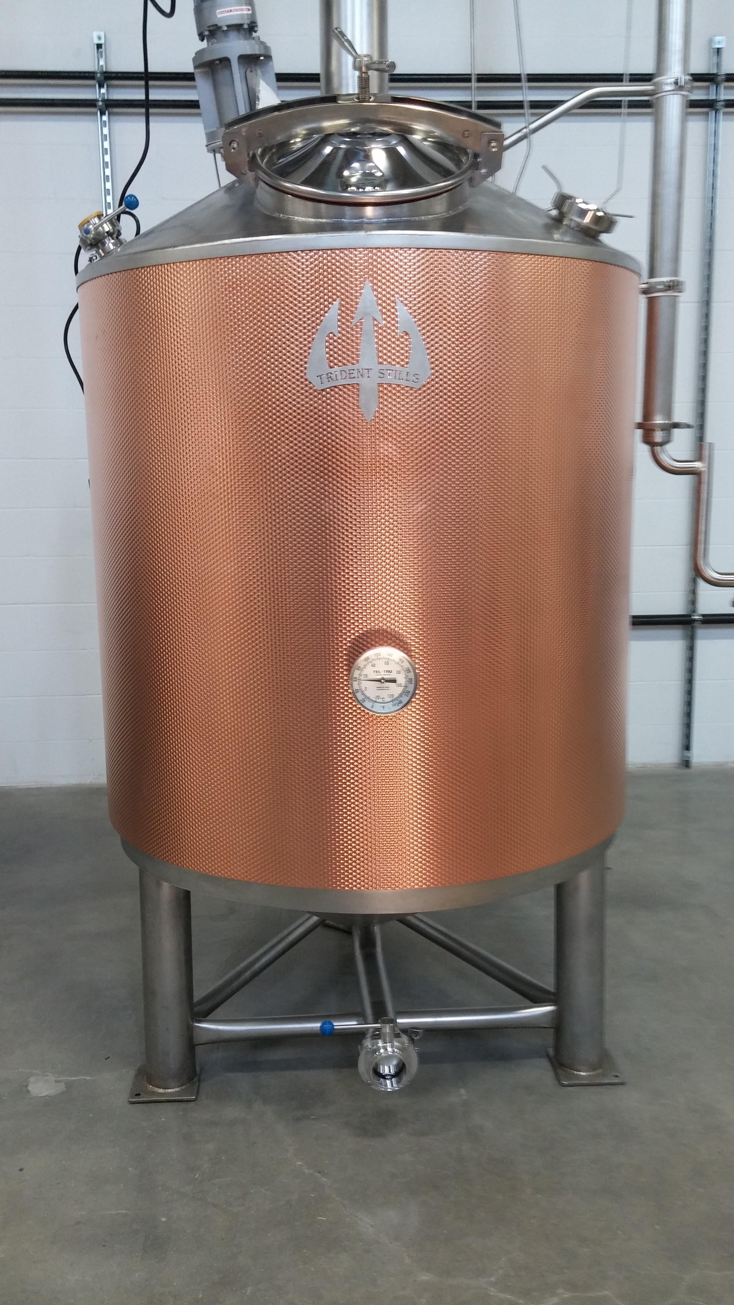 400 gallon steam jacketed pot still (edited, with pictures) $65,000/obo ...