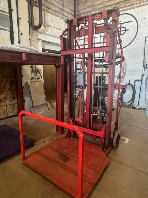 Buffalo, NY - Explosion Proof Barrel Lift, 12 FT Max Height - For Sale ...