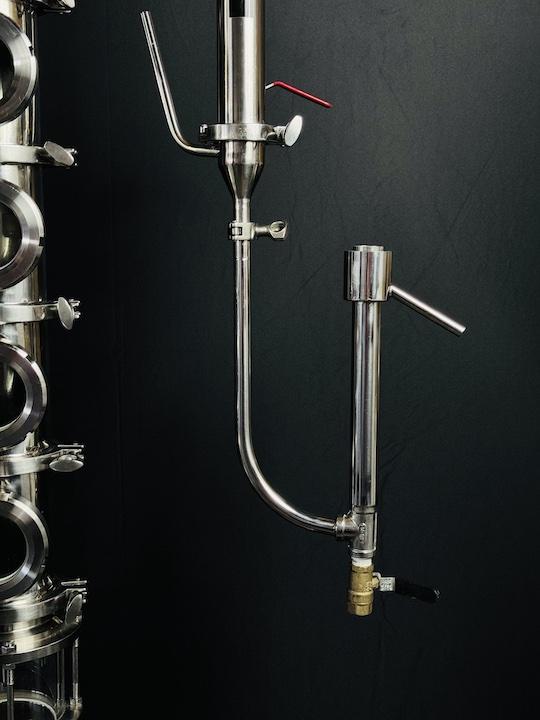 Complete 4" Stainless Flute/Column Still with 60L Custom Keg-Kettle ...