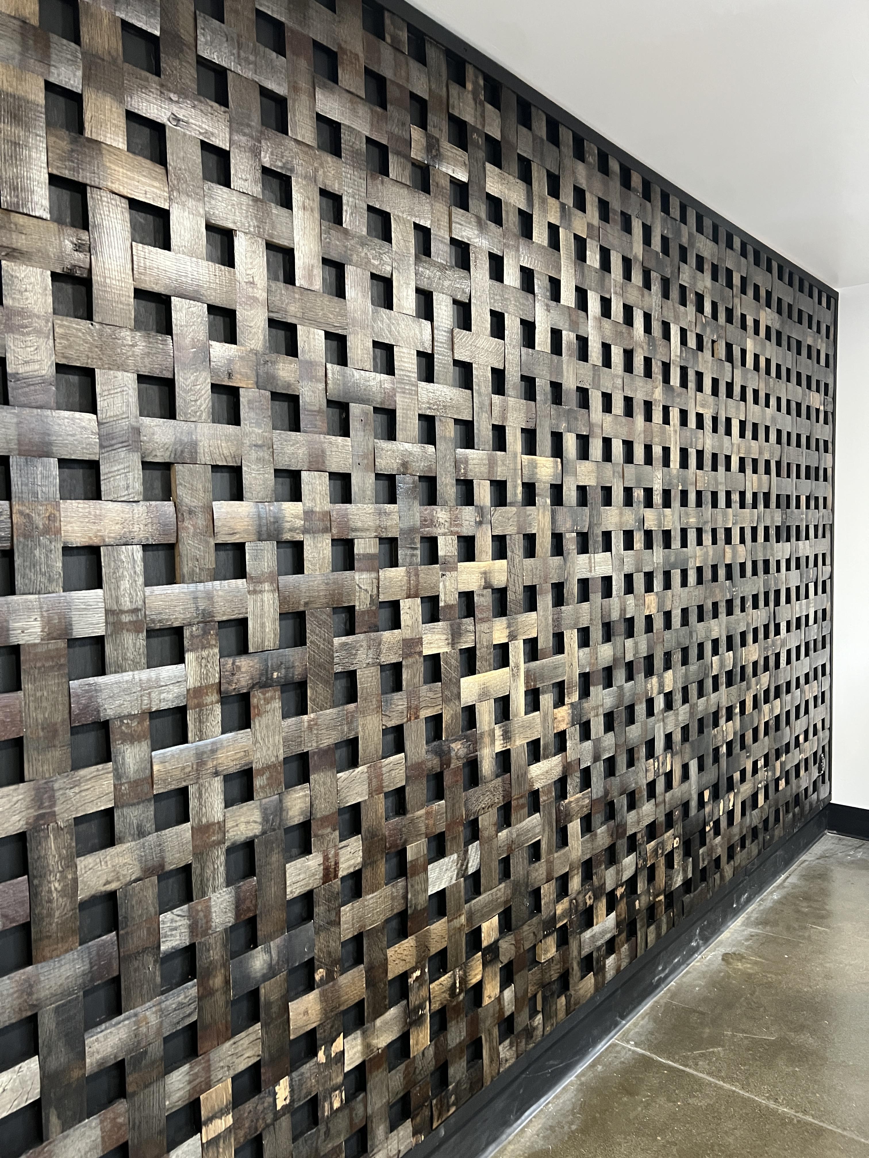 Barrel Stave Accent Wall - General Discussion - American Distilling ...