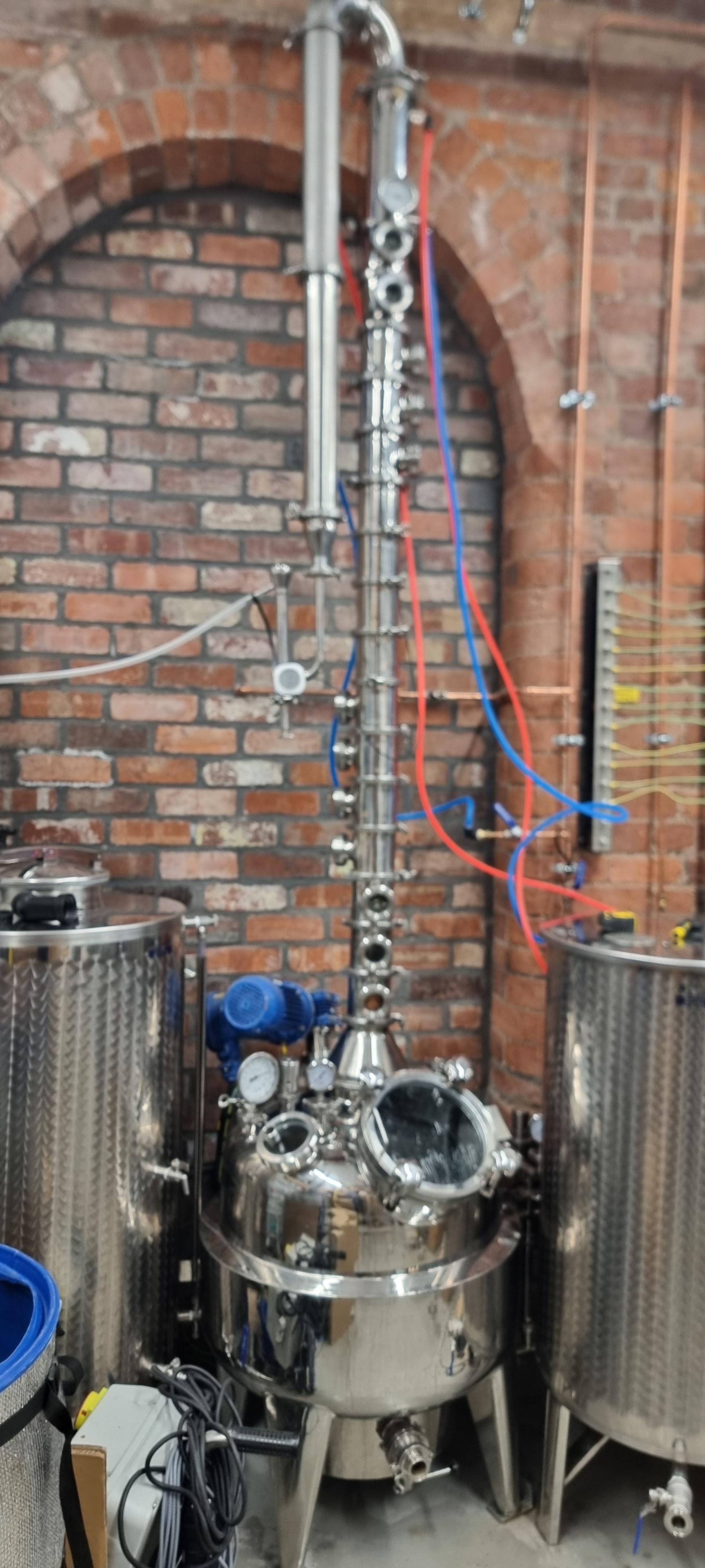New column packing, first run! great results - Vodka - American ...