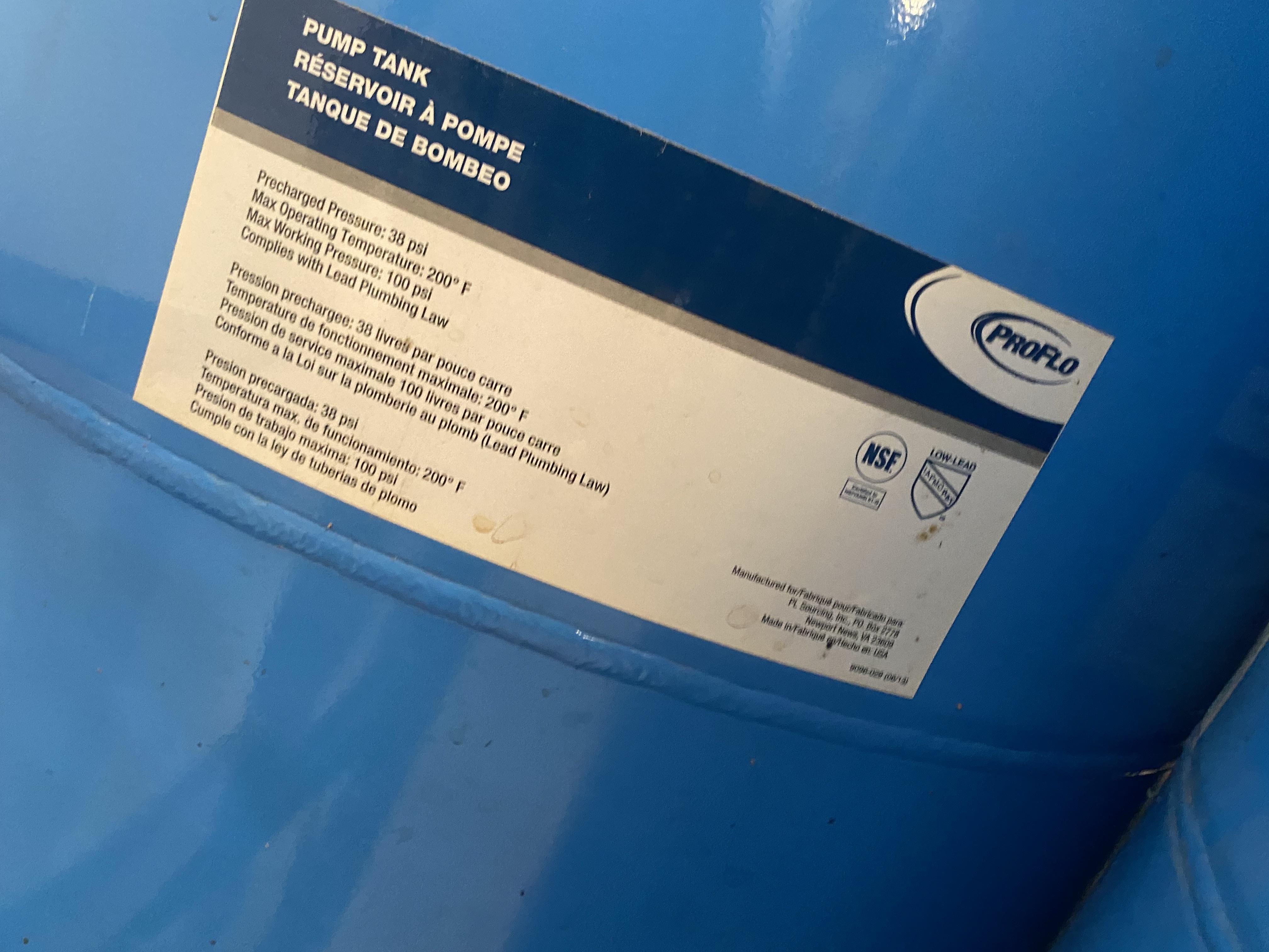 Pro Flo 119 Gallon Pump Tanks - FOR SALE - For Sale - Peer to Peer ...