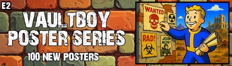 VaultBoy Poster Series Add On - Fallout 4 - Ketaros.com