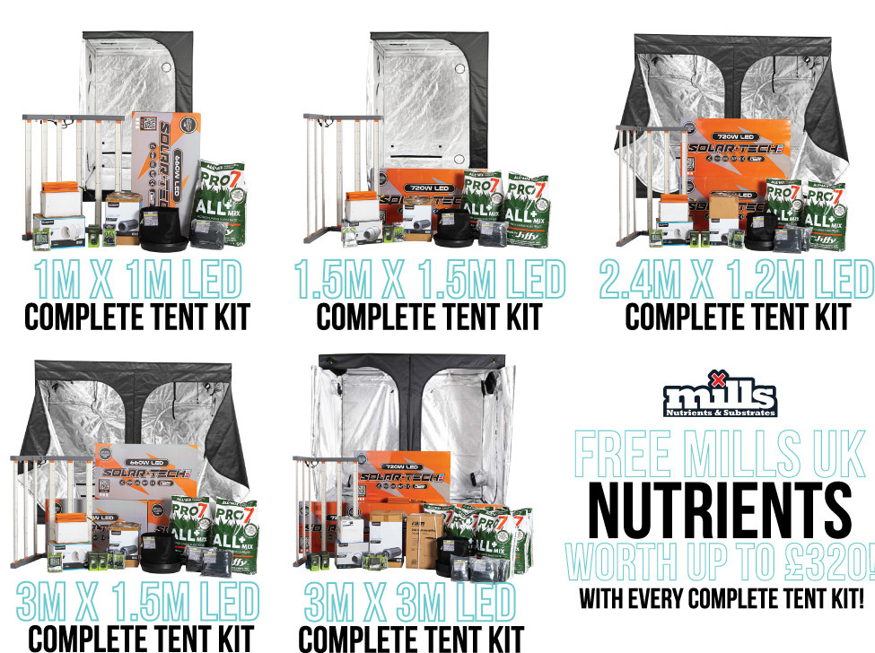 Huge Discounts On Complete LED Tents Kits! - ControlLED - UK420