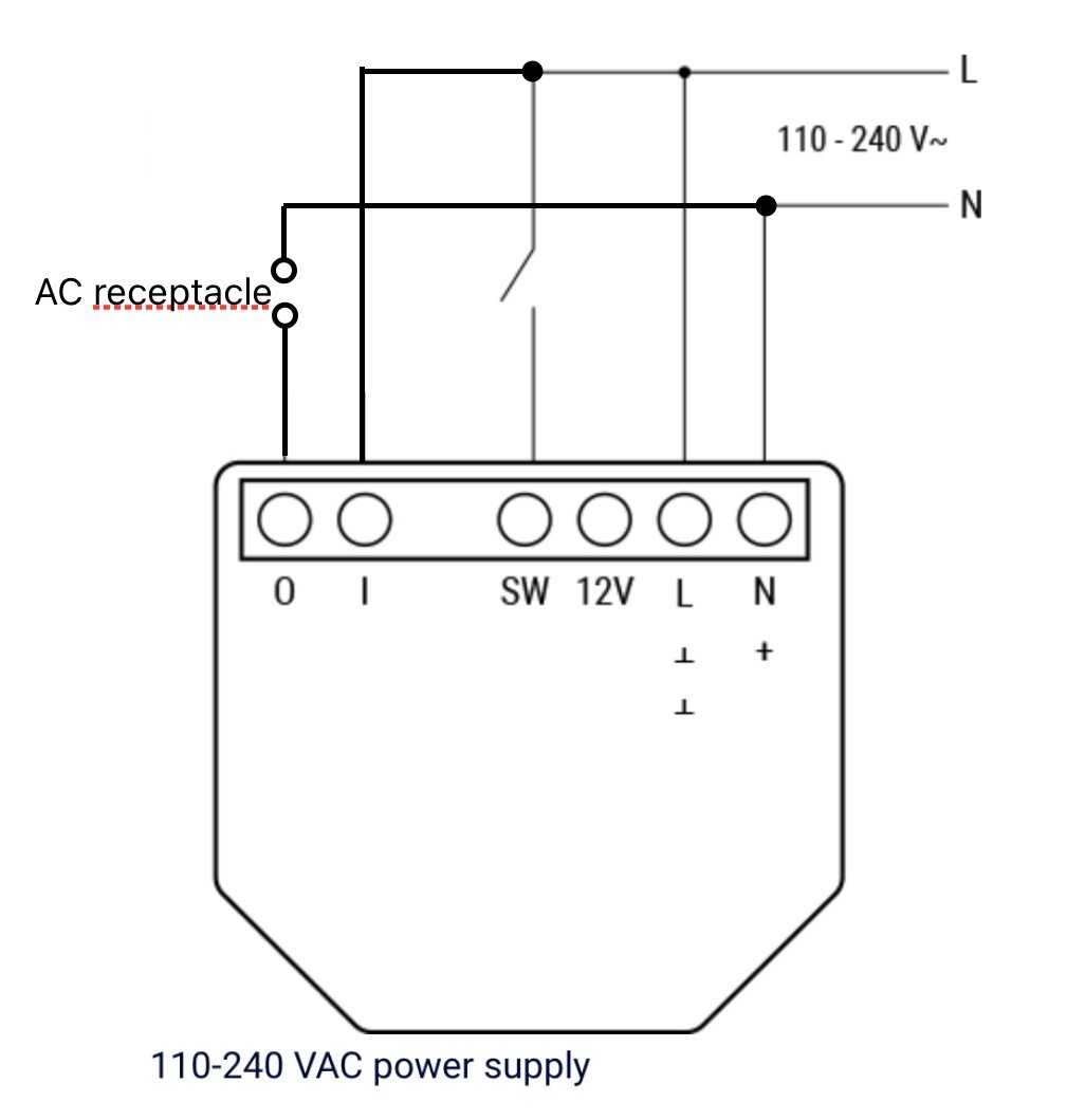 Shelly 1 Mini Gen 4 Wiring - Shelly 1 Mini Gen4 - Shelly community