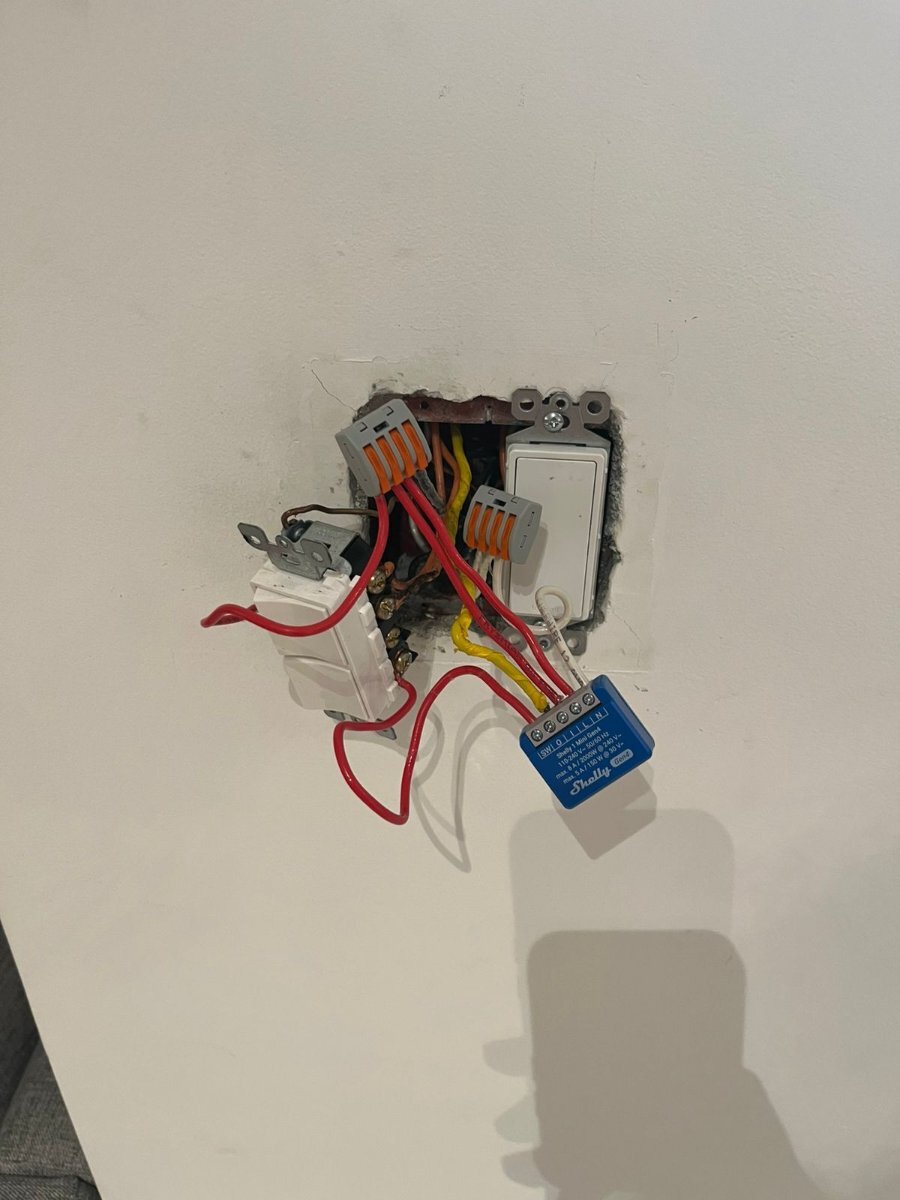 Shelly 1 mini Gen 4 on 3 way switch - Shelly 1 Gen4 - Shelly community