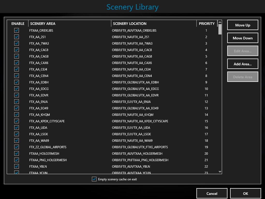 OpenLC South America loading textures problem - Orbx Global openLC ...