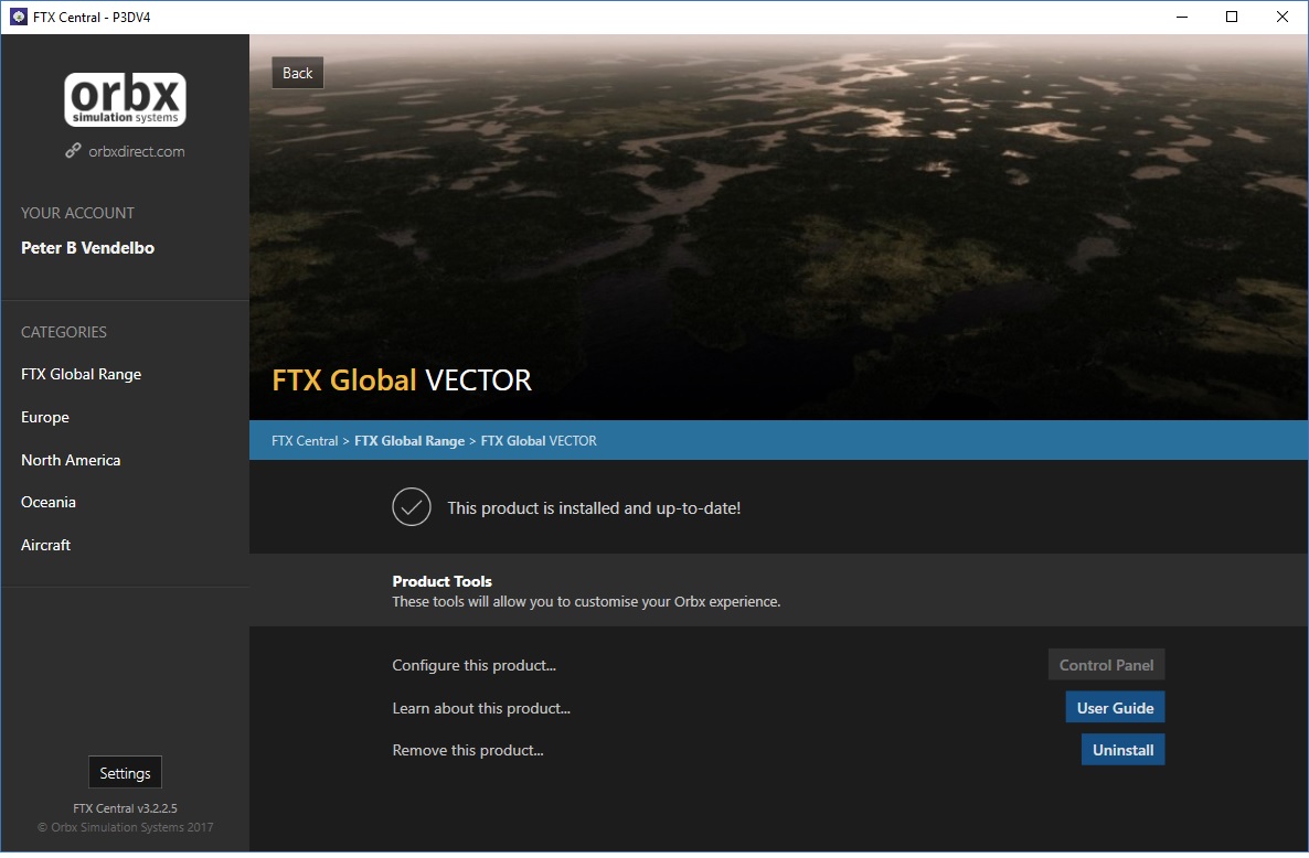Configuring FTX Global Vector Settings - Orbx Global Vector Support ...