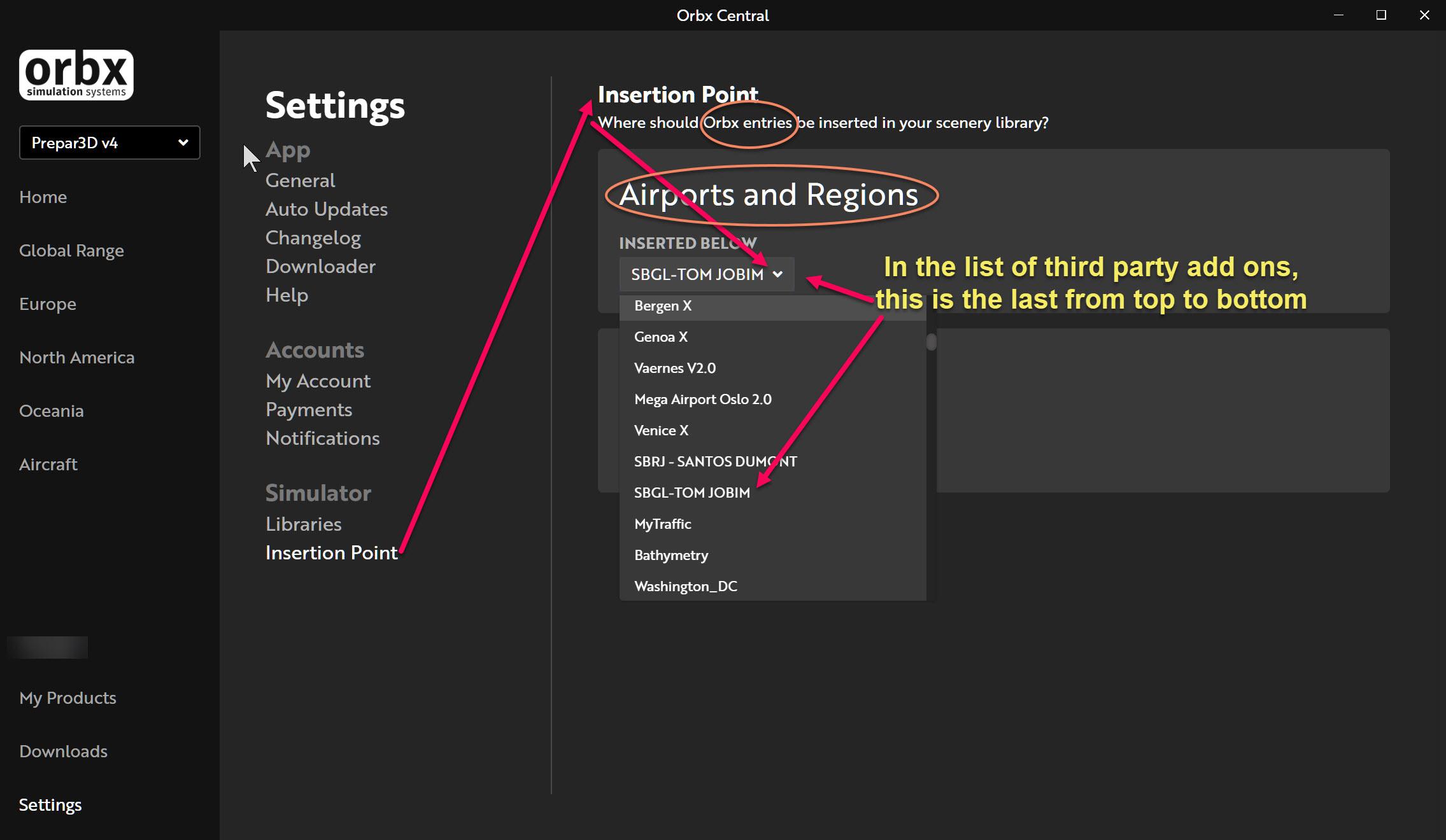 Scenery Library order after Orbx Central - Orbx Central Support Forum ...