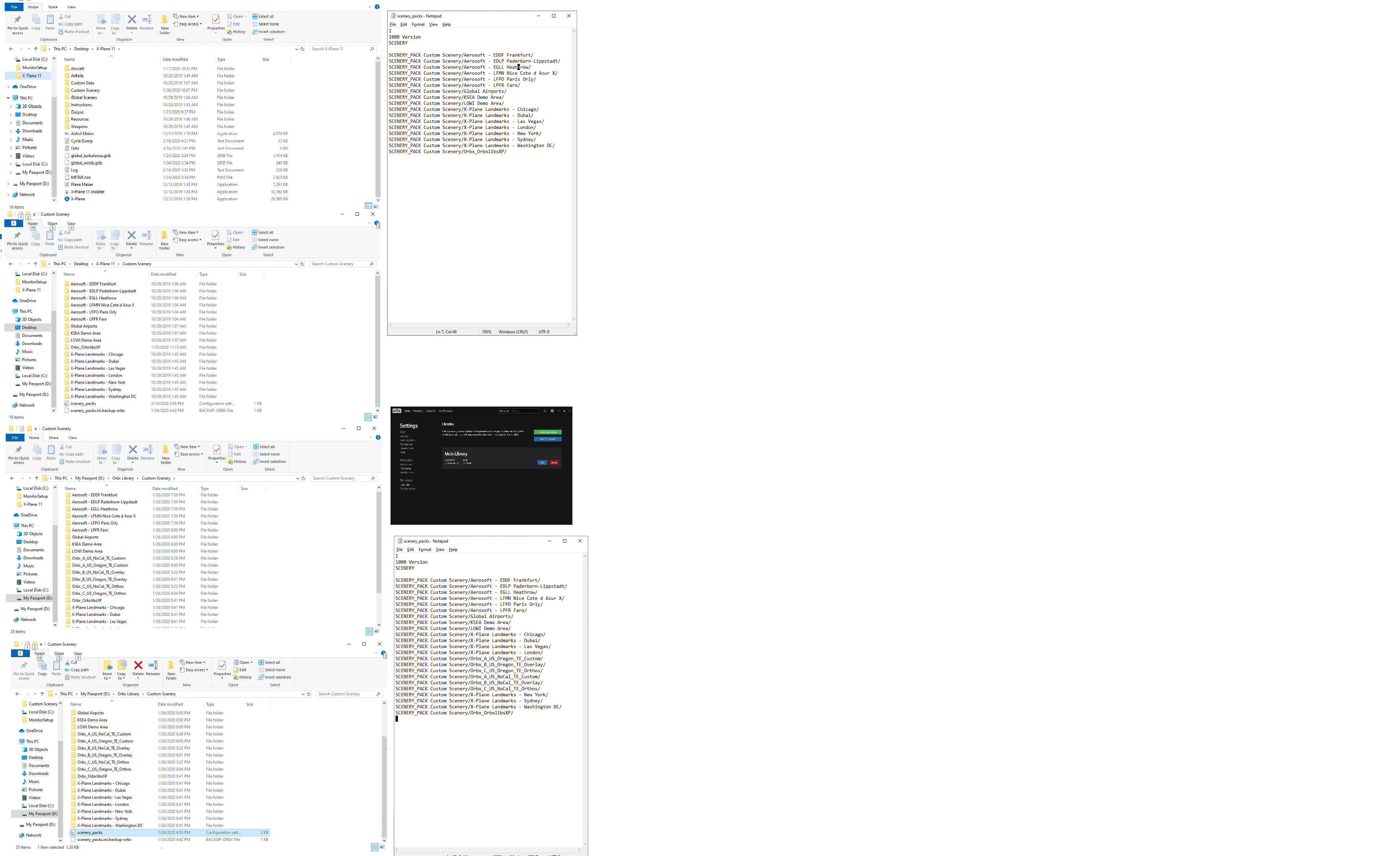 Scenery Library Installations - X-Plane 11 Support Forum - Orbx ...