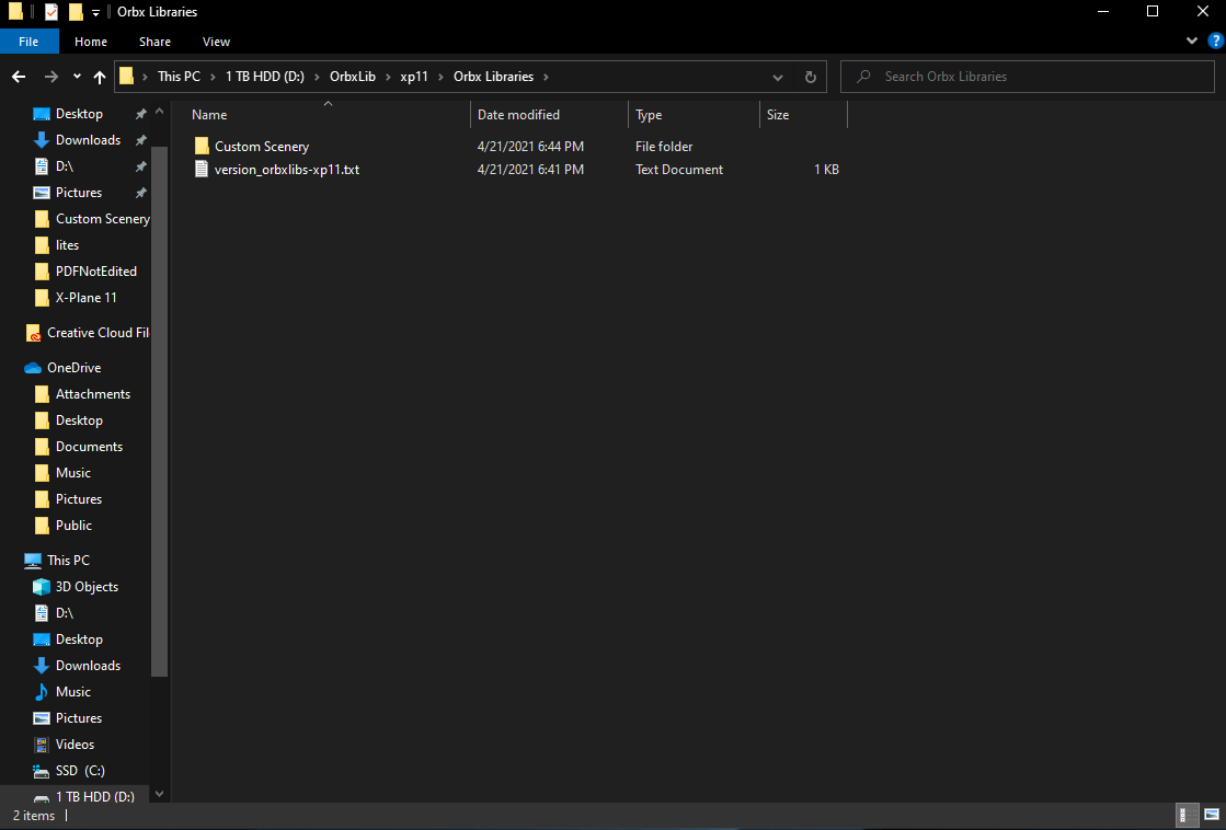 Installed TE Washington into Orbx libraries on different drive - X ...
