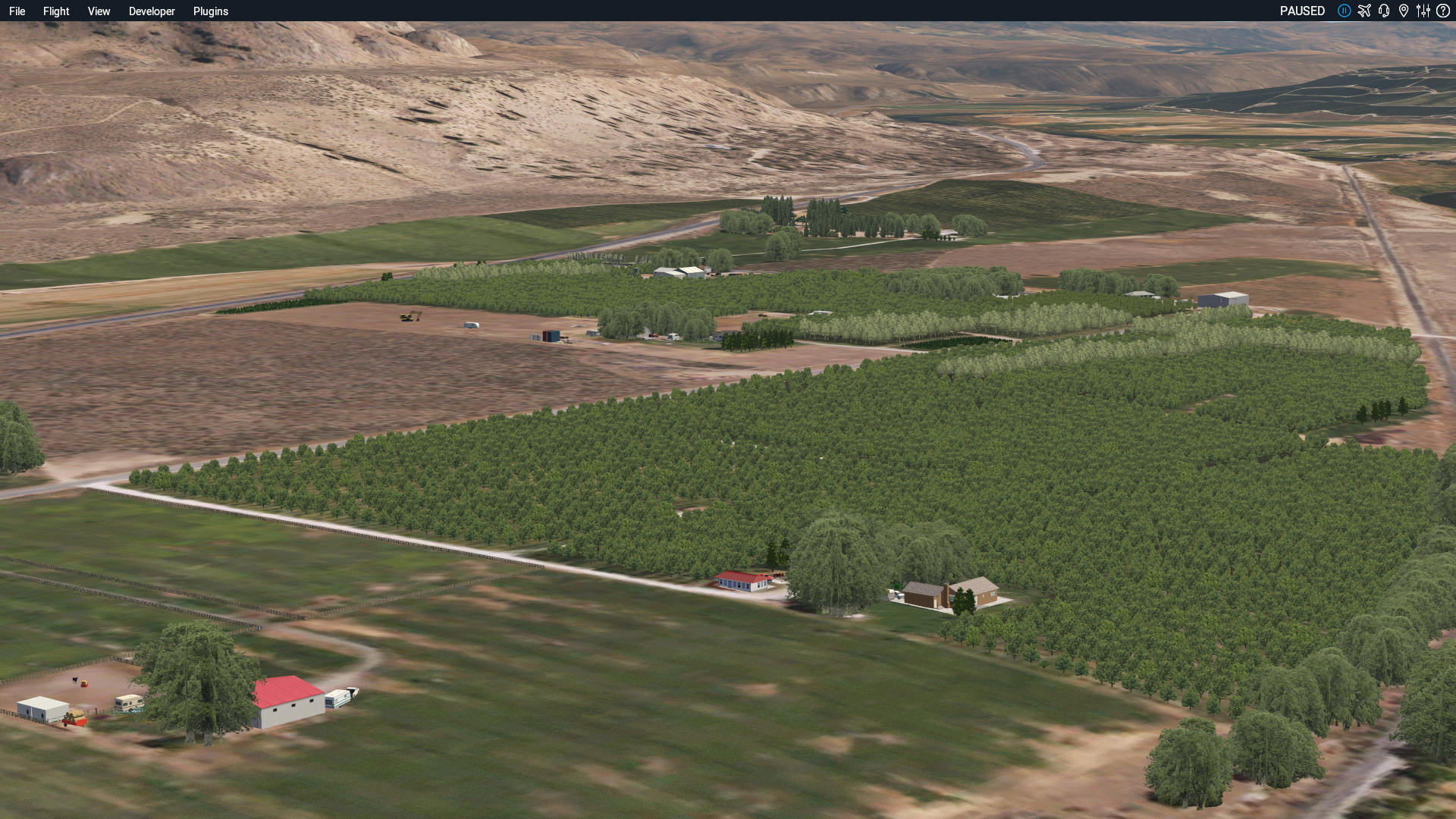Orbx Washington Ortho/Terrain with Custom Apple and Cherry Orchards ...