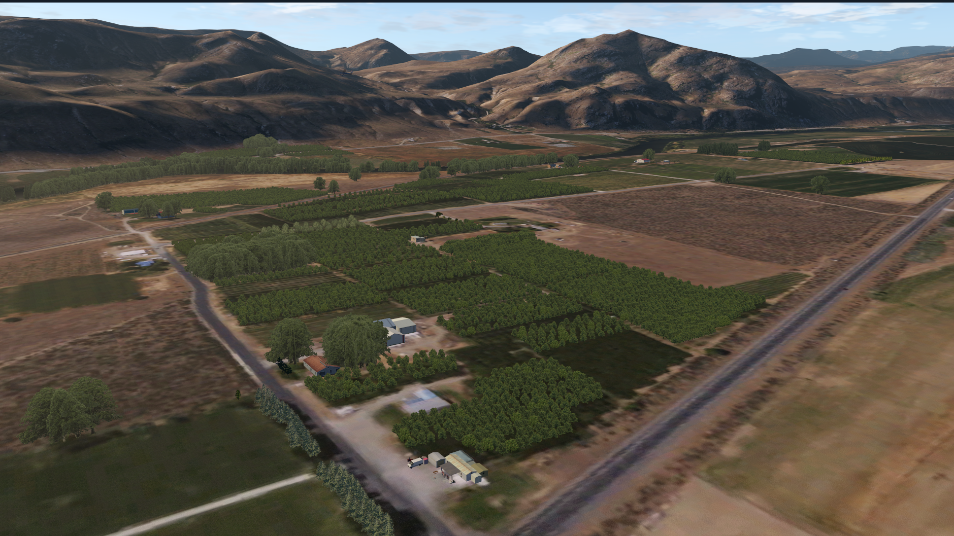 Orbx Washington Ortho/Terrain with Custom Apple and Cherry Orchards ...