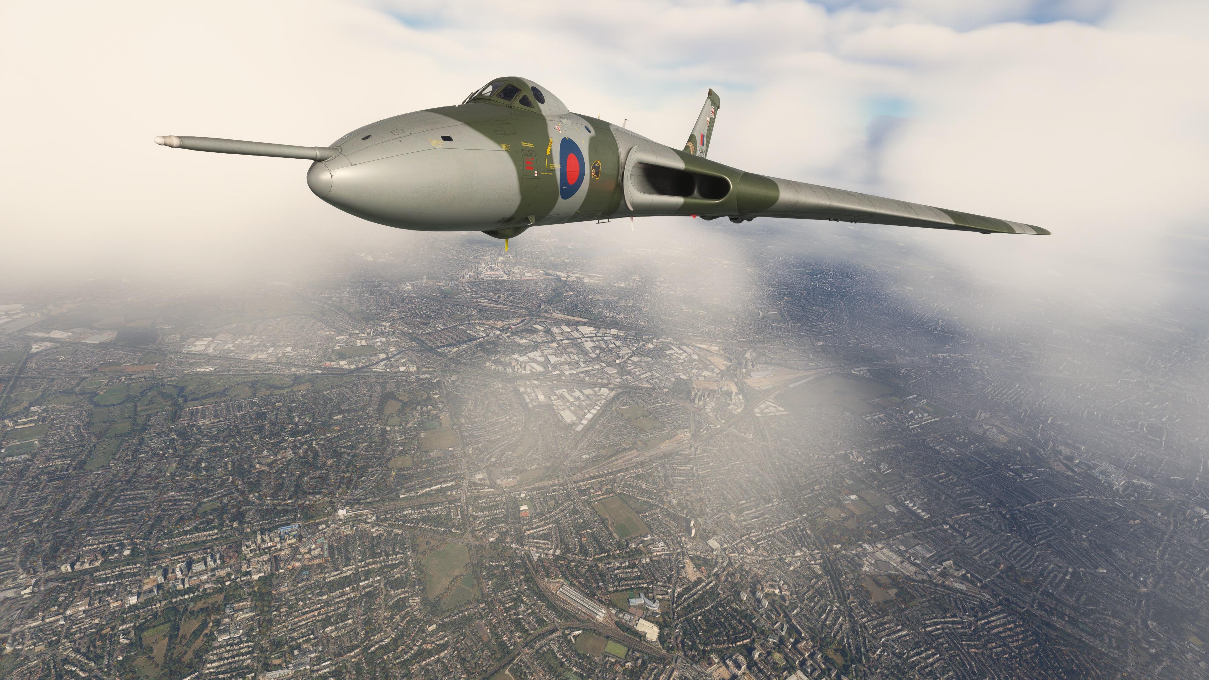 Vulcan over southern England. - Community Screenshots - Orbx Community ...