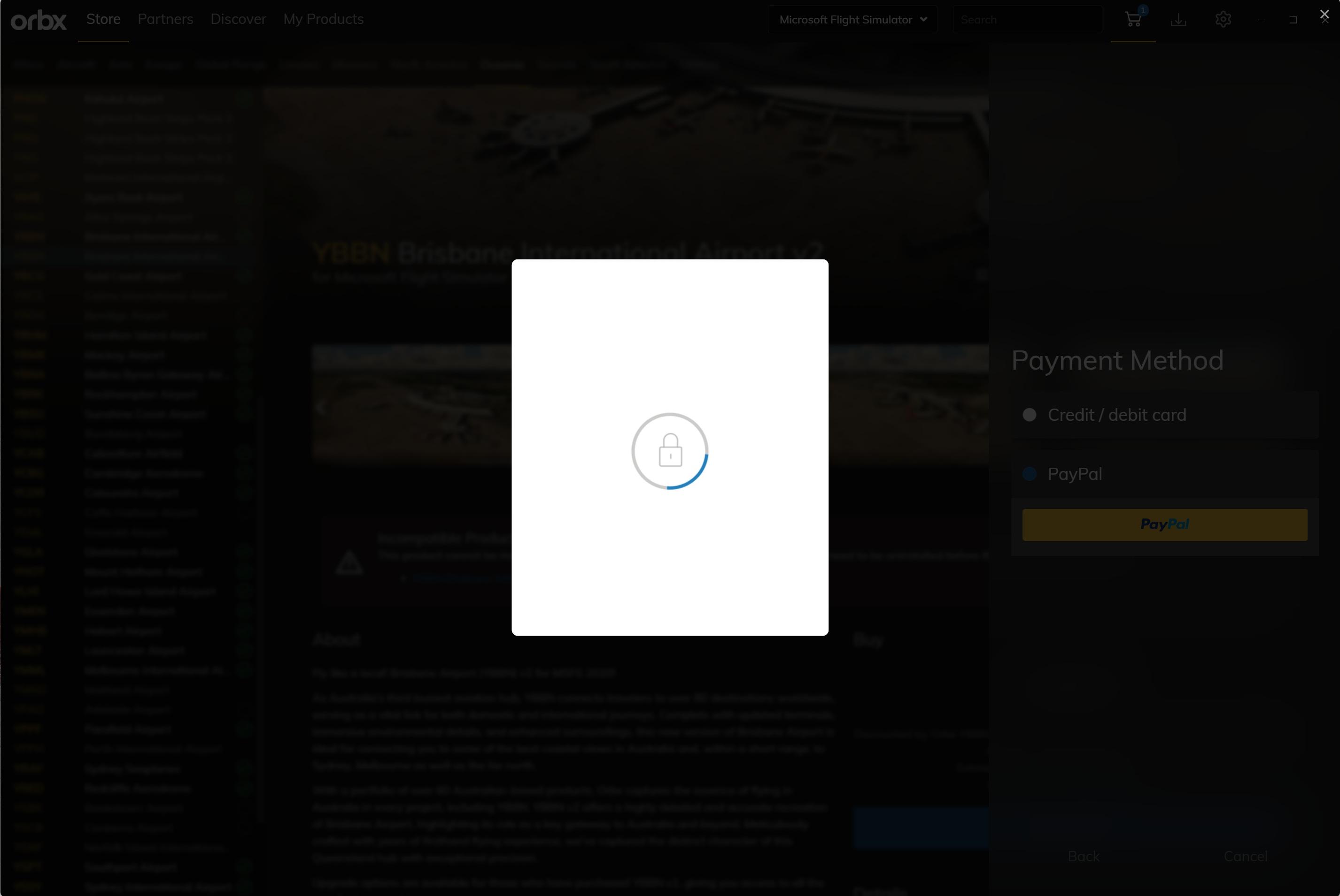 Paypal Payment method - General Discussion - Orbx Community and Support ...