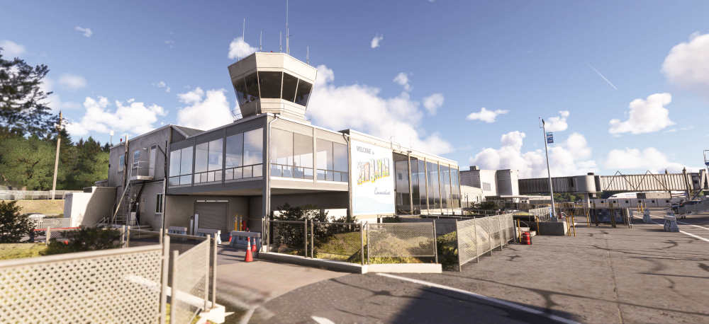 Fly2High release KHVN Tweed New Haven Airport for Microsoft Flight ...