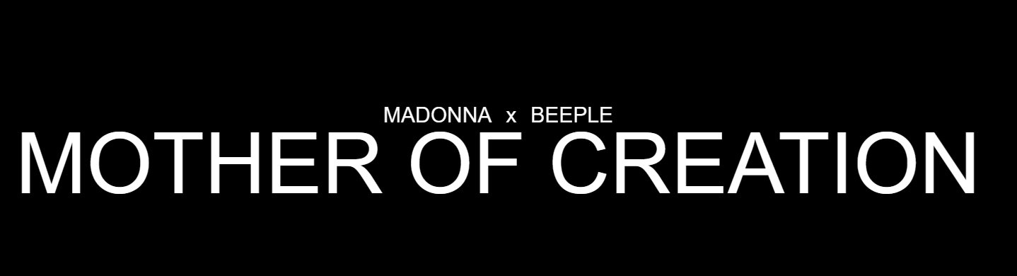 Mother of Creation: Virtual NFT Project - News Discussion - Madonna ...
