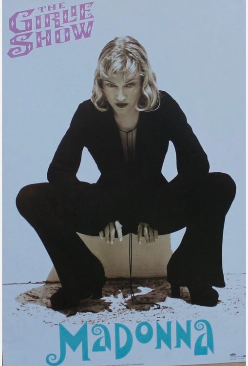 RARE GIRLIE SHOW POSTERS - News Discussion - Madonna Infinity