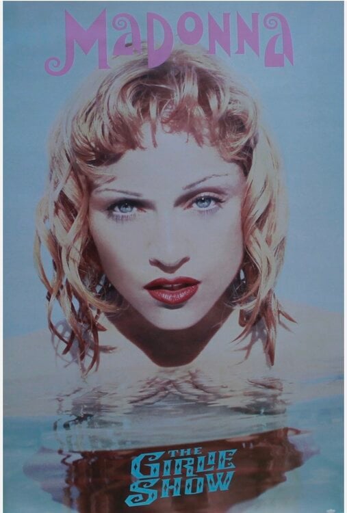 RARE GIRLIE SHOW POSTERS - News Discussion - Madonna Infinity