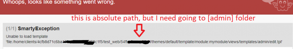 setTemplate wrong path - Addons, modules and themes developers ...