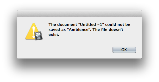 Logic 9: ‘File does not exist.’ and other weird behaviour - Logic Pro ...