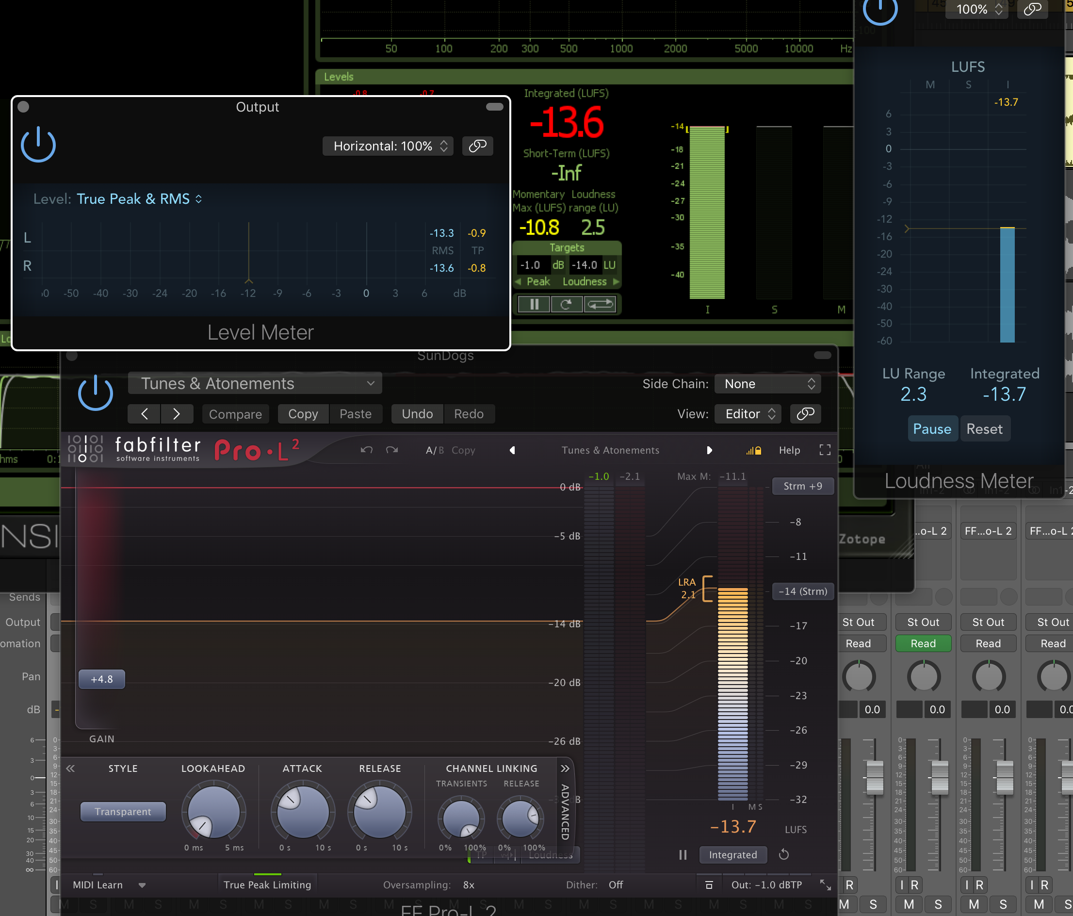 Logic Loudness Meter (LUFS) Wrong? - Logic Pro - Logic Pro Help
