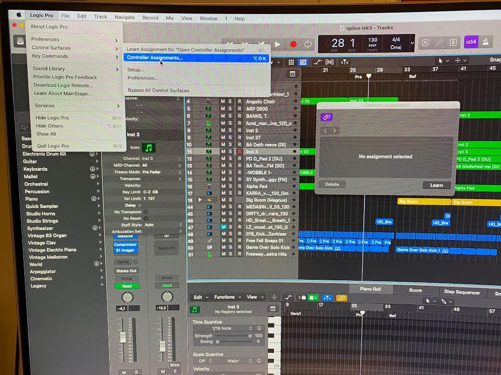 One key does not play a sound - Logic Pro - Logic Pro Help