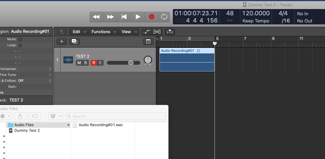 Default naming convention for audio files? - Logic Pro - Logic Pro Help