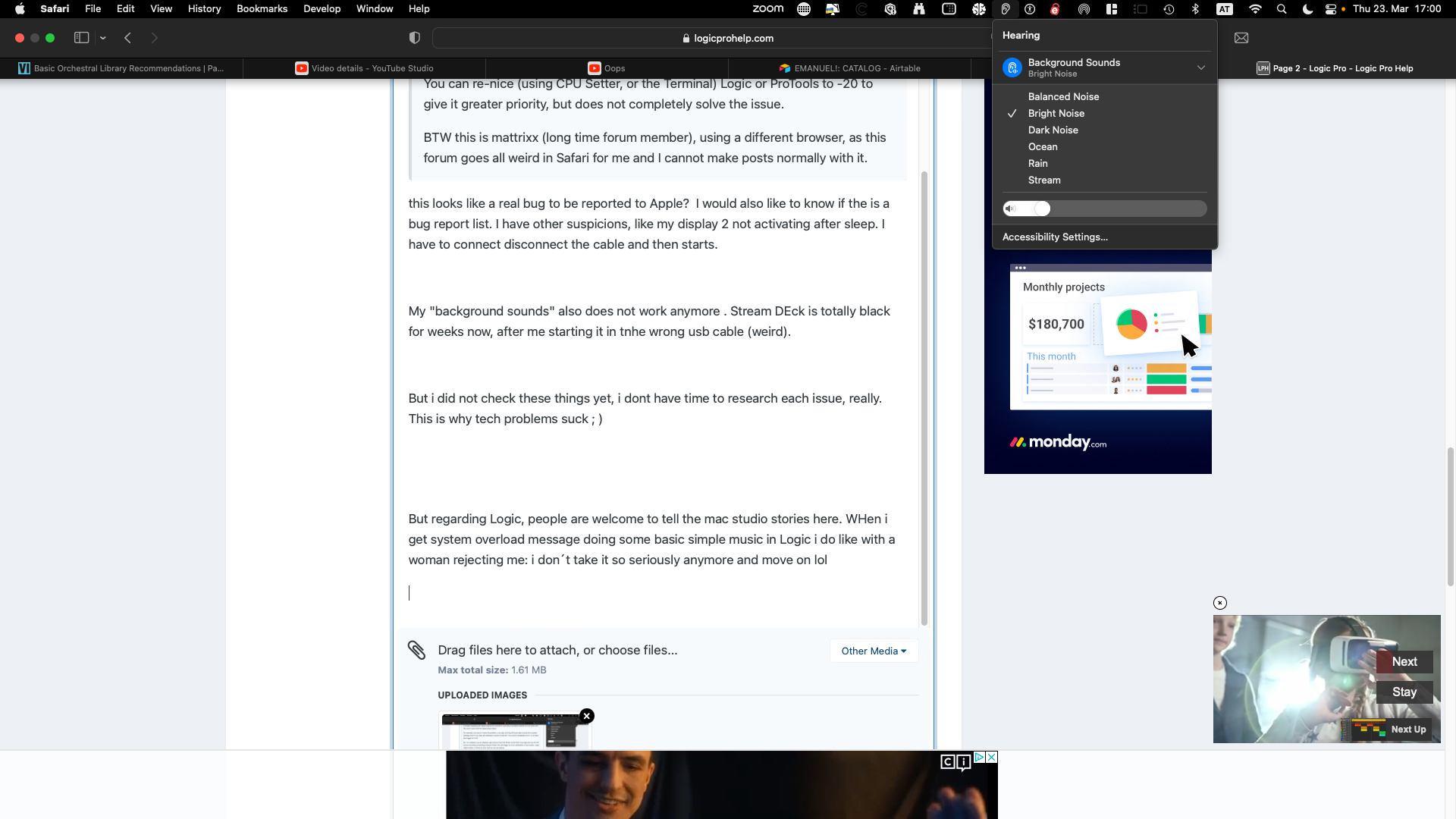 Gratulations: Mac Studio 128 GB System Overload (...) - Logic Pro ...