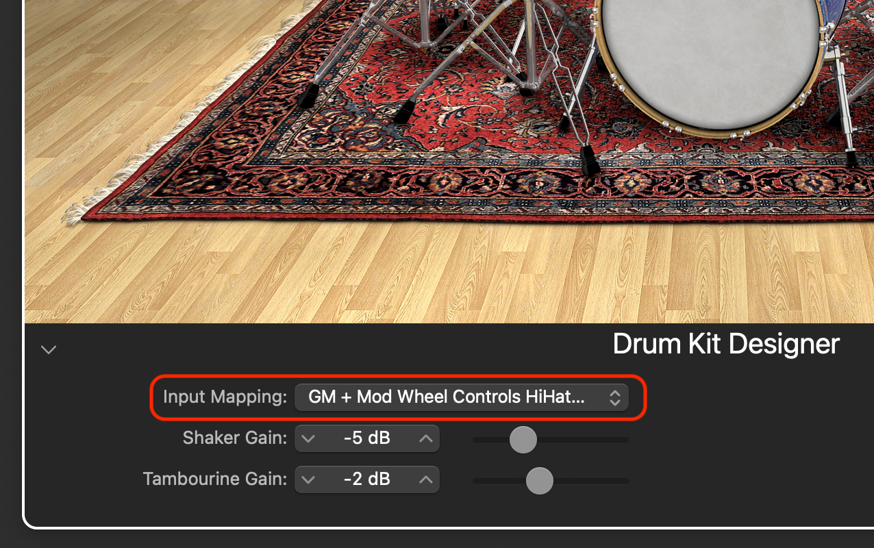 Open and half-open hi-hats Drumkit Designer - Logic Pro - Logic Pro Help