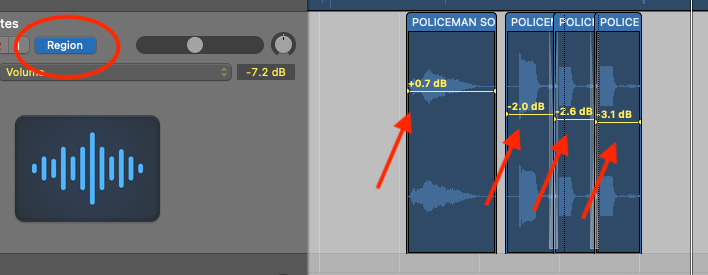 Arrange Page Volume Automation - x 3 Types? - Logic Pro - Logic Pro Help