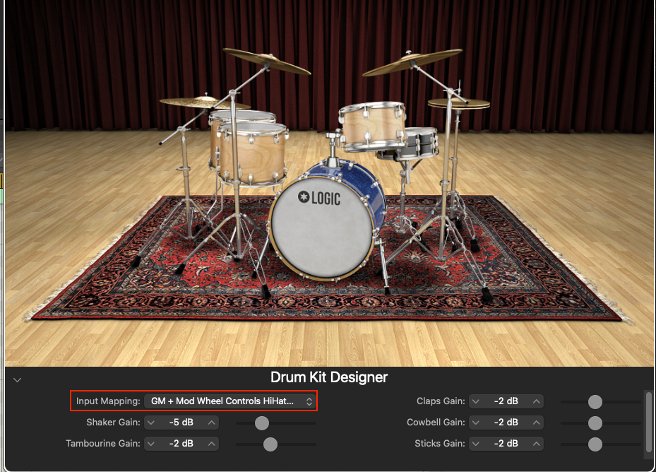 Does anyone know of a half-open hi hat sound that comes with Logic Pro ...
