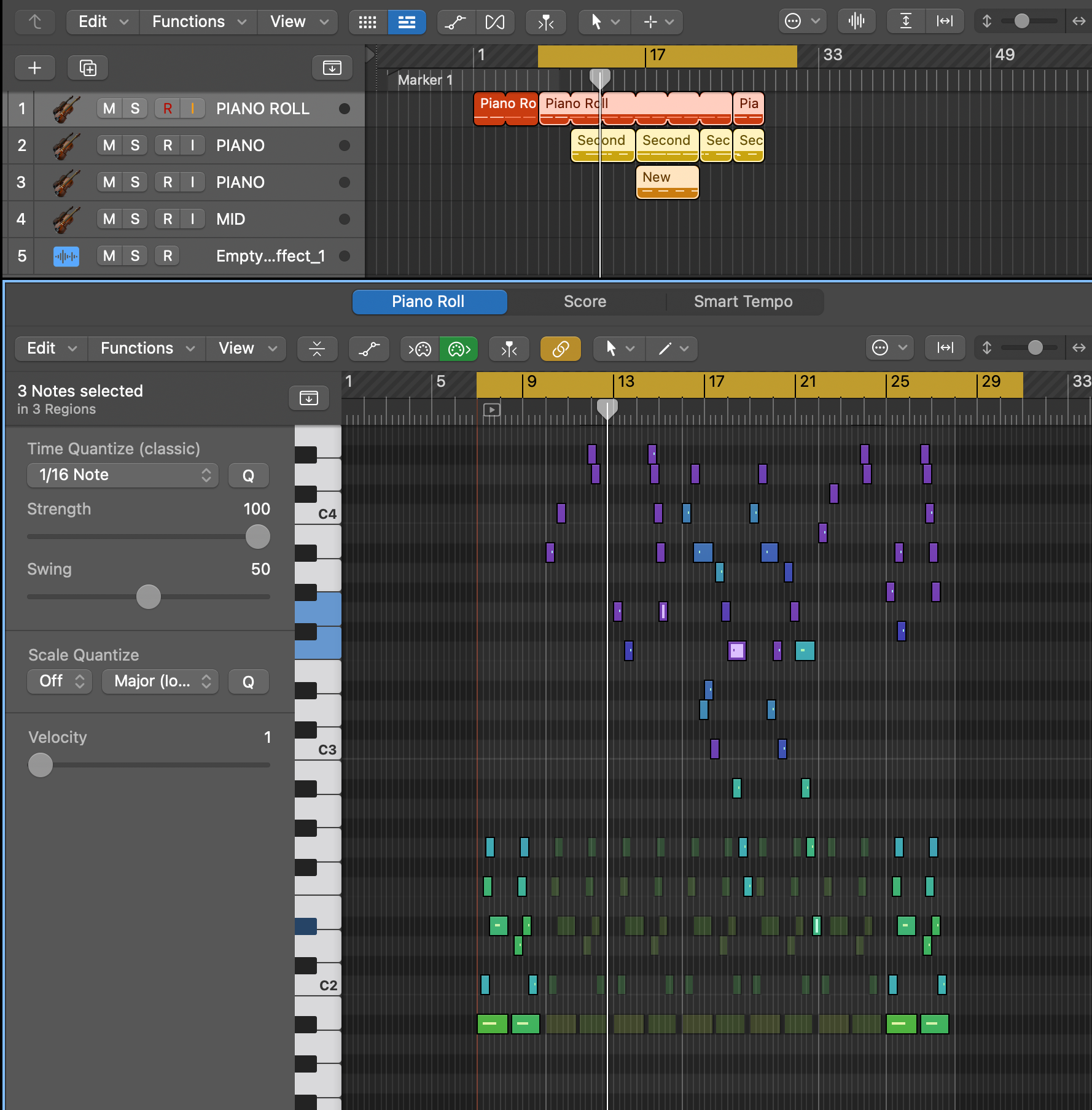 How to save midi as a piano sheet to play from - Logic Pro - Logic Pro Help