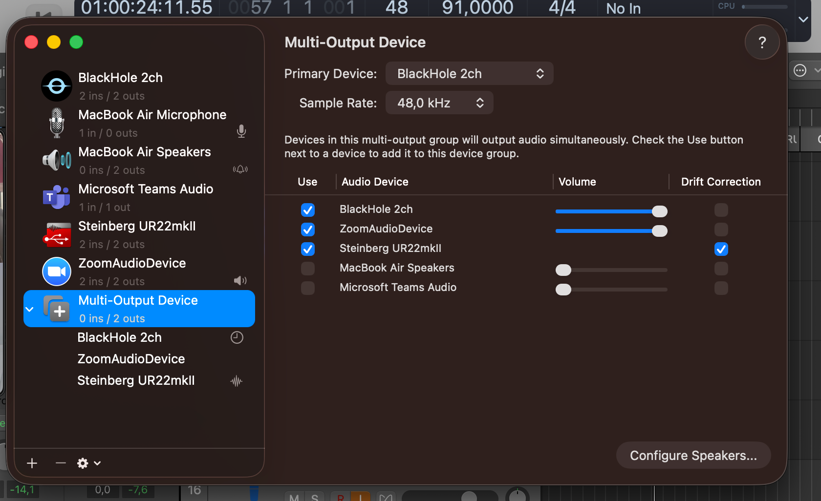 Help with "Logic - Steinberg - Zoom" Setup - Logic Pro - Logic Pro Help