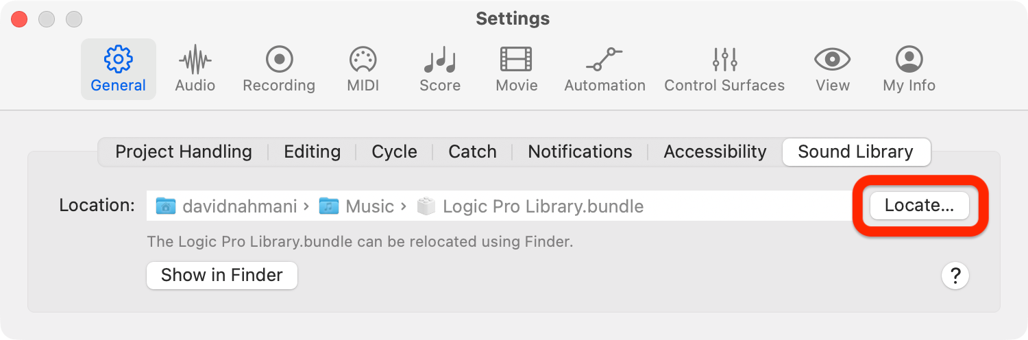 can my Logic pro sound library be on an external drive - Logic Pro ...