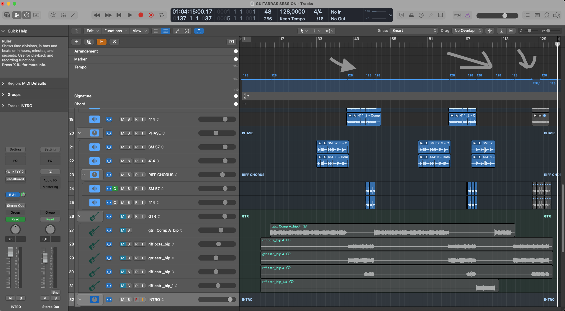 Logic Pro is creating micro tempo changes in the tempo track after ...