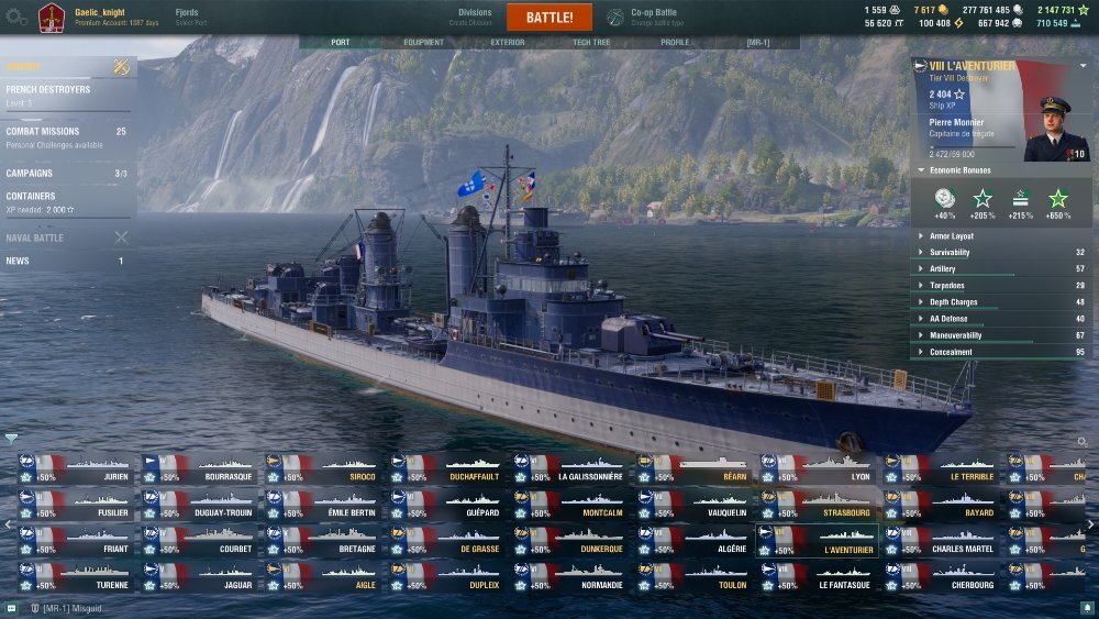 NEW FRENCH DESTROYERS - General Discussion - DevStrike! - a WoWs ...