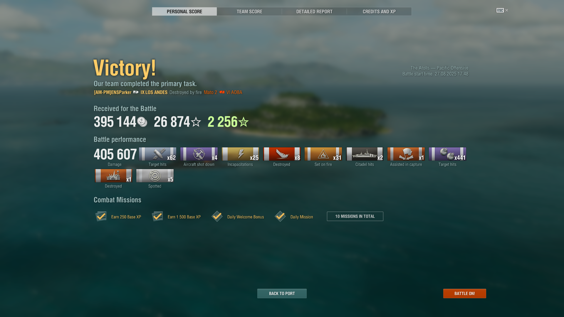 Ch. IV The Victory March; In the Name of Tomorrow event, post your best ...