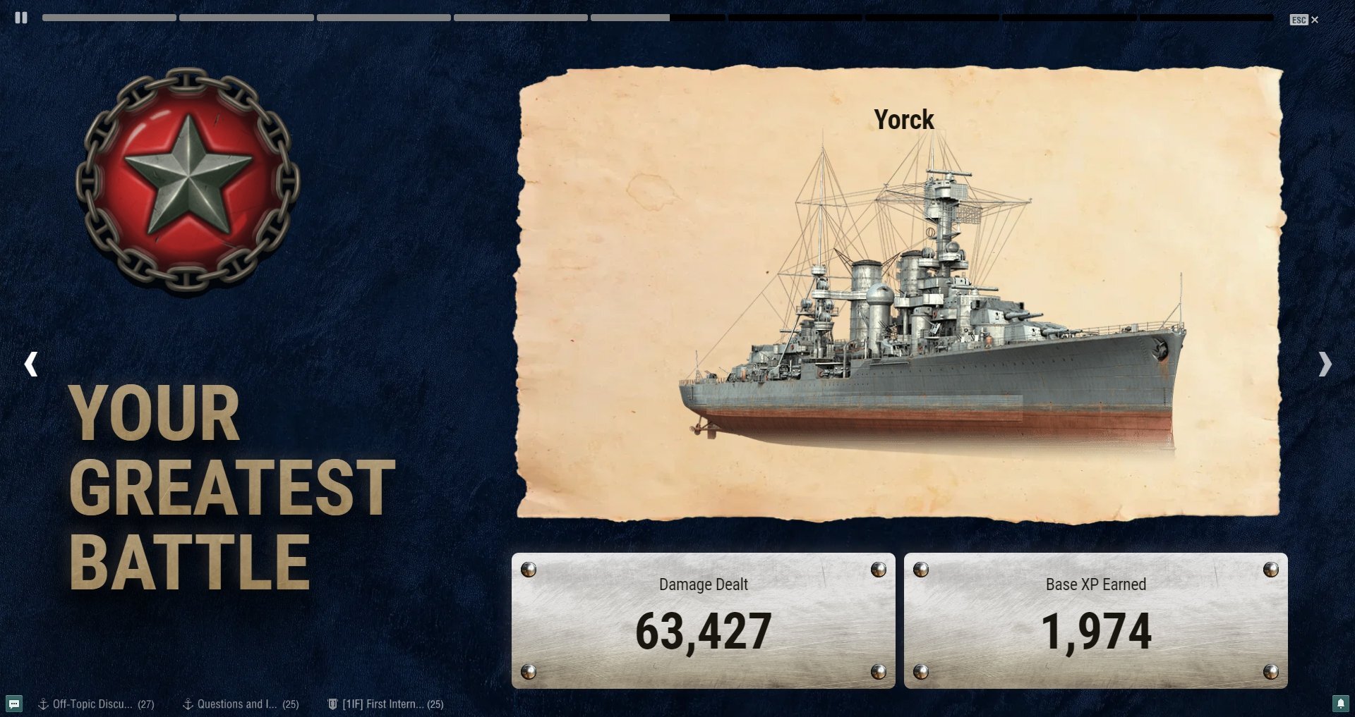 A Decade at Sea, your Battle Record: your Greatest Battle (according to ...