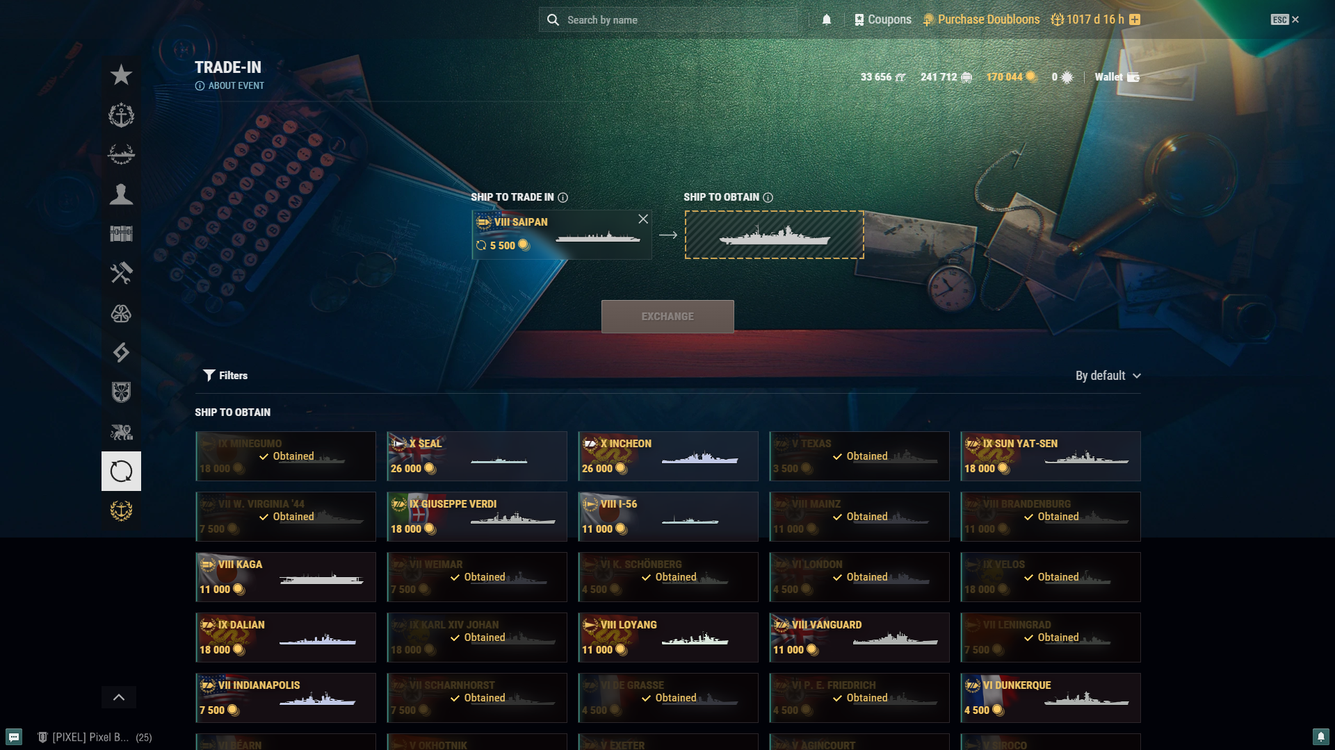 PSA: The "Trade In" returns with upcoming WoWs v15.4 - Page 4 - General ...