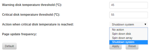 [Feature Request] Perform a clean shutdown if disk reaches critical ...