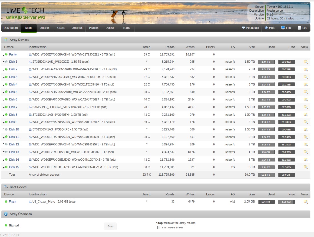 Server crashing? - General Support - Unraid