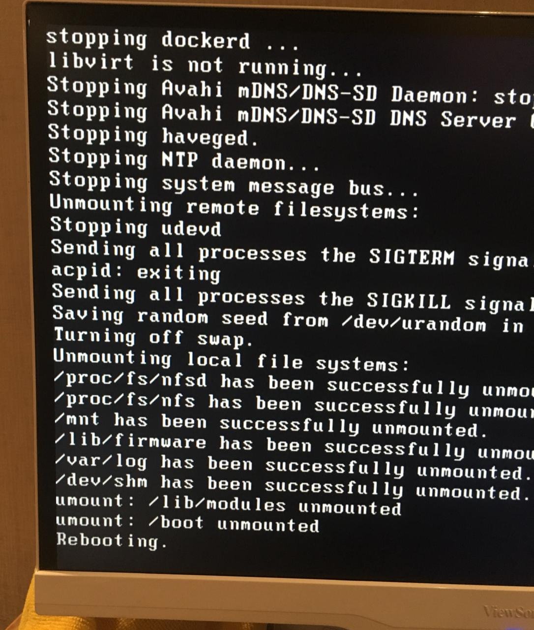 Tower wont shut down - General Support - Unraid