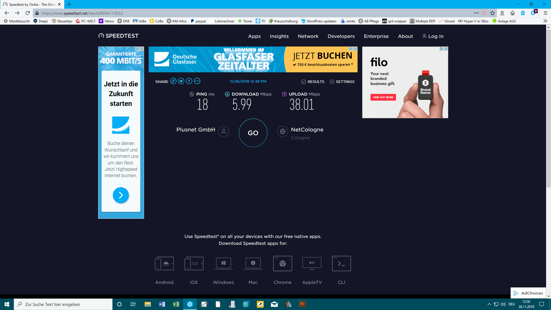 W10 VM very slow Internetdownload (solved) - General Support - Unraid