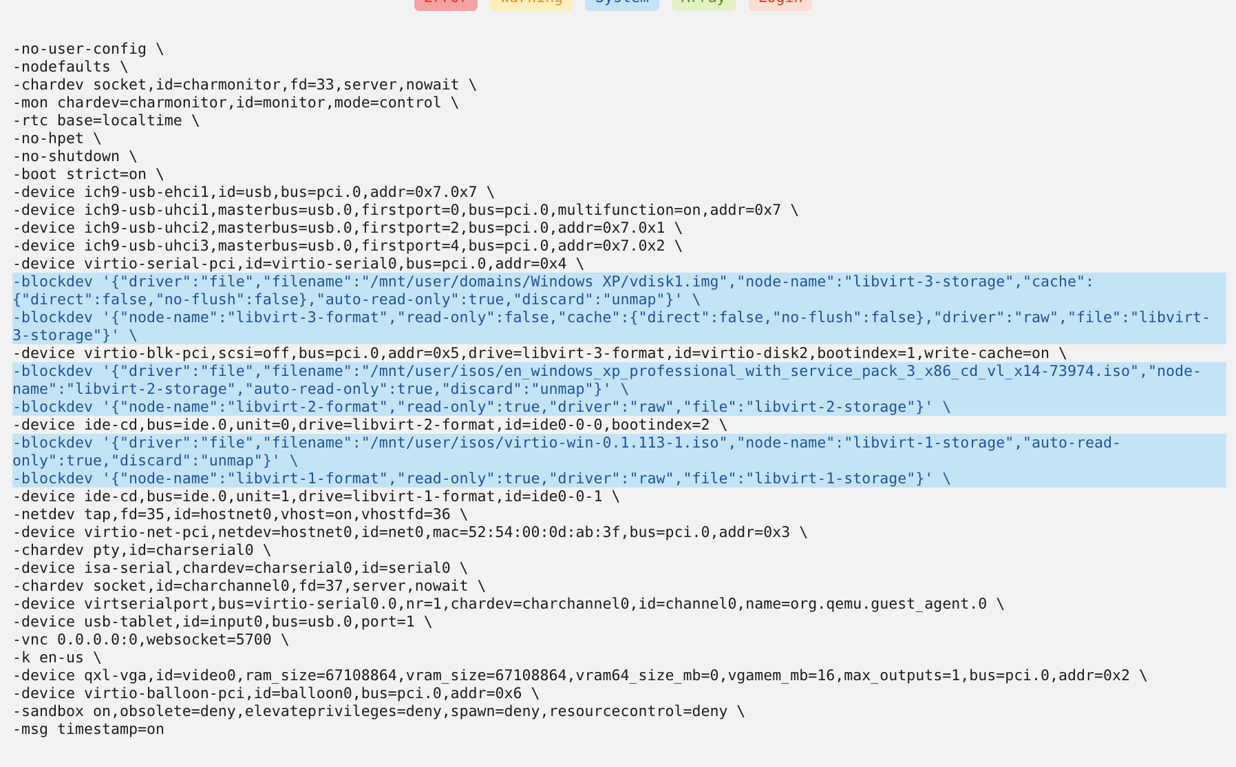 [SOLVED] Windows XP Help - VM Engine (KVM) - Unraid