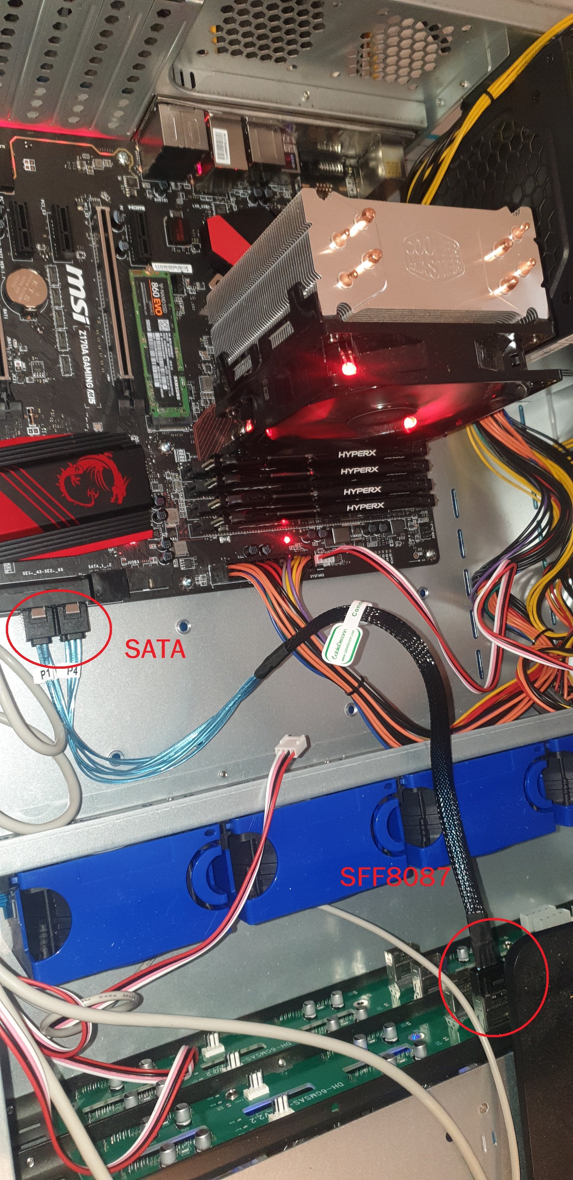 Fantec Backplane src-3168x07 and HDD non-recognized even in BIOS ...