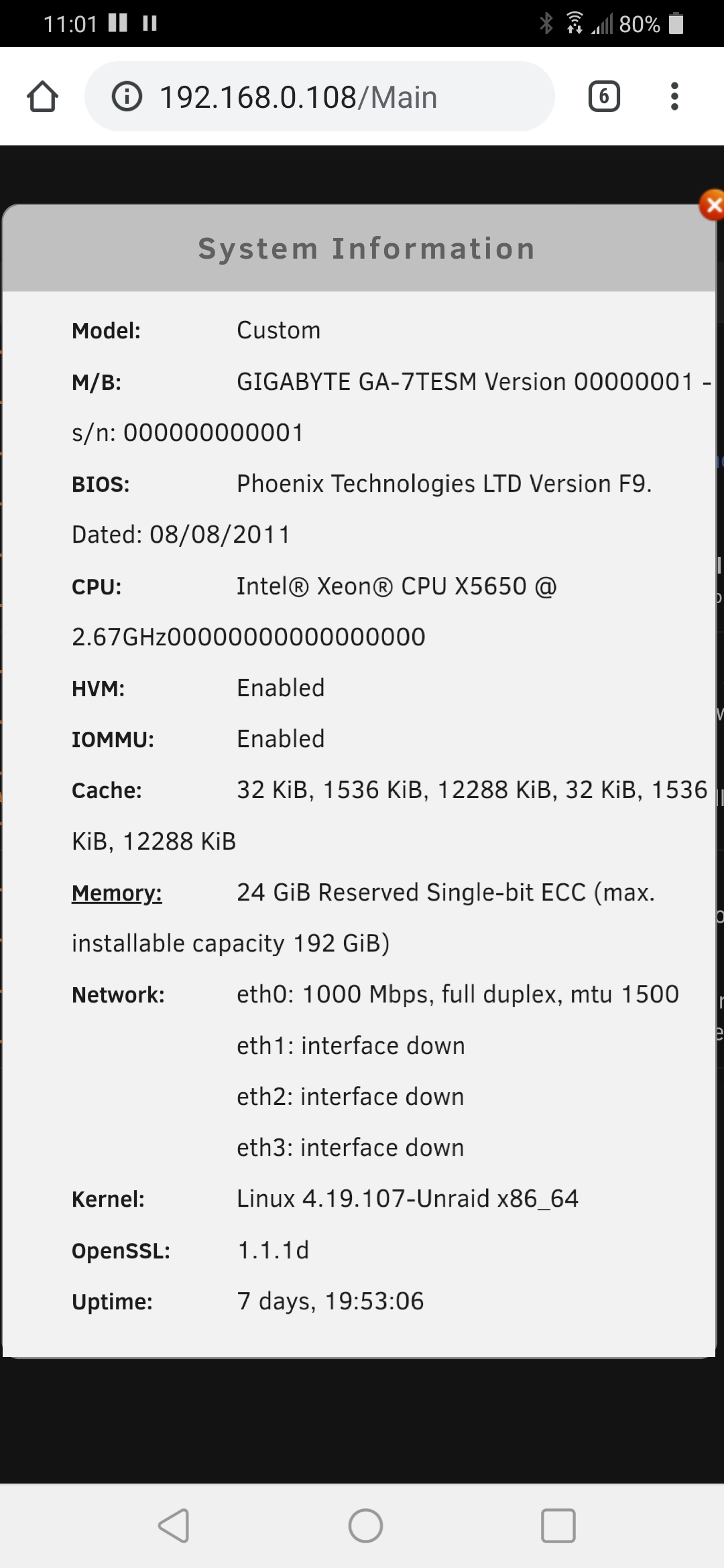 High Motherboard temps - 80c+ - Motherboards and CPUs - Unraid
