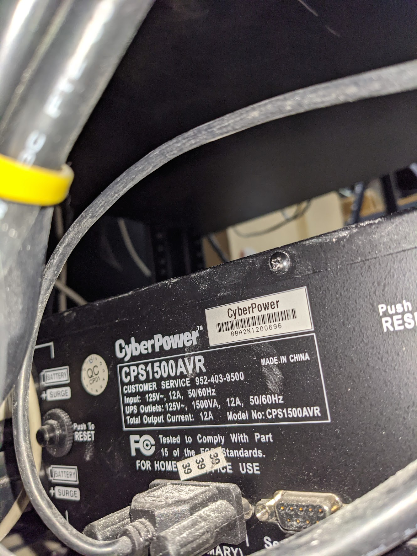 UPS service for CyberPower CPS1500AVR - General Support - Unraid